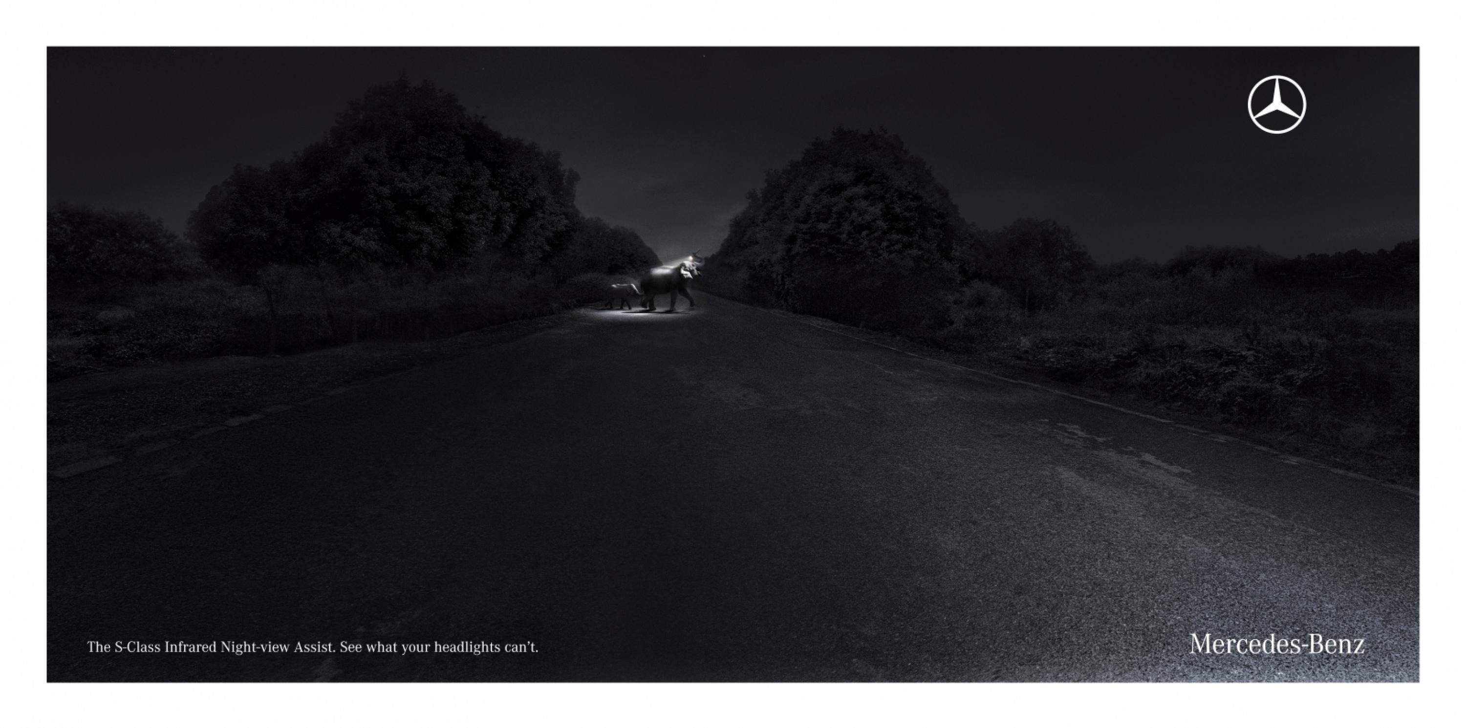 MERCEDES-BENZ S-CLASS / INFRARED NIGHT-VIEW ASSIST | Campaign | THE WORK