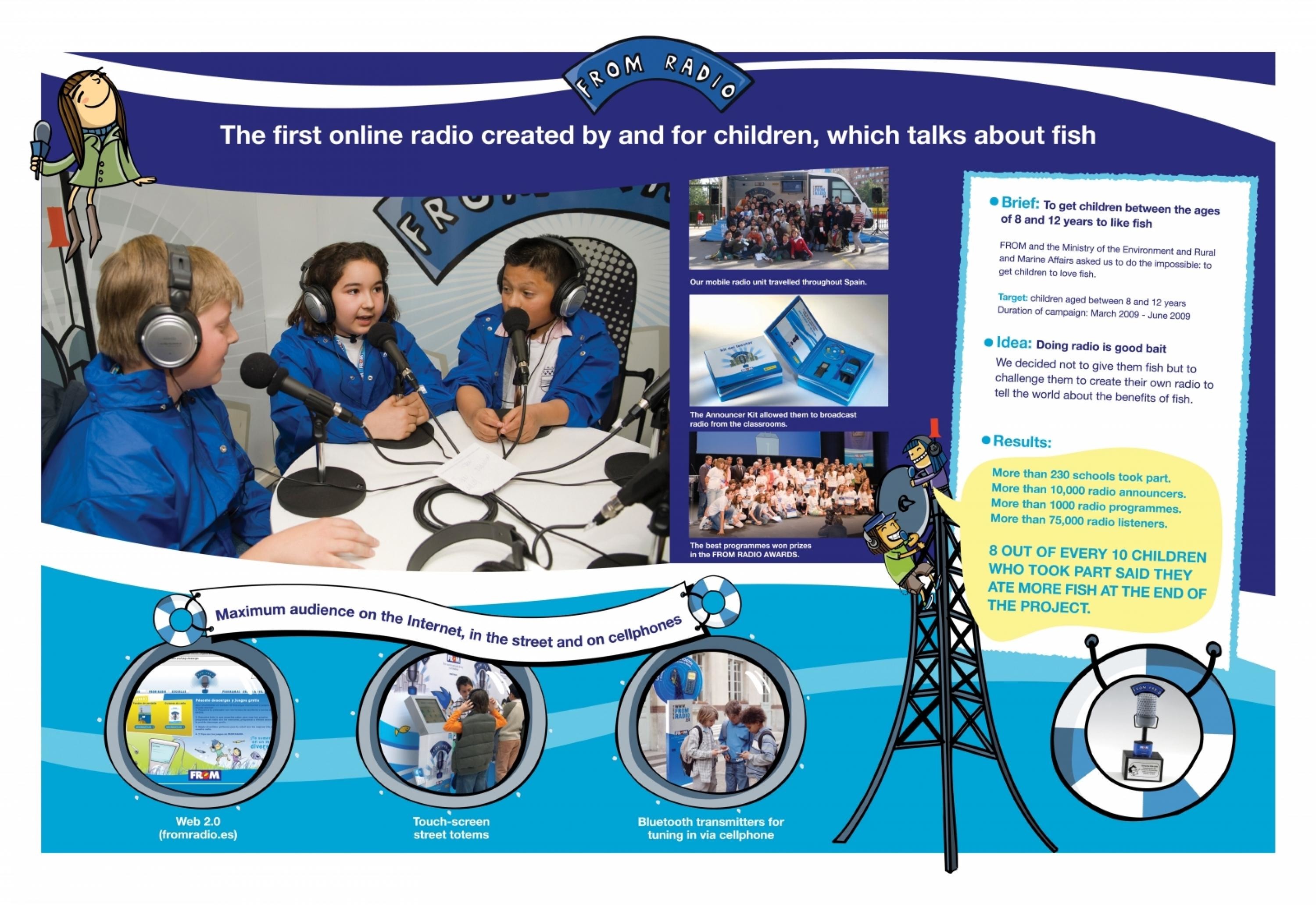 ONLINE RADIO FOR KIDS | Campaign | THE WORK
