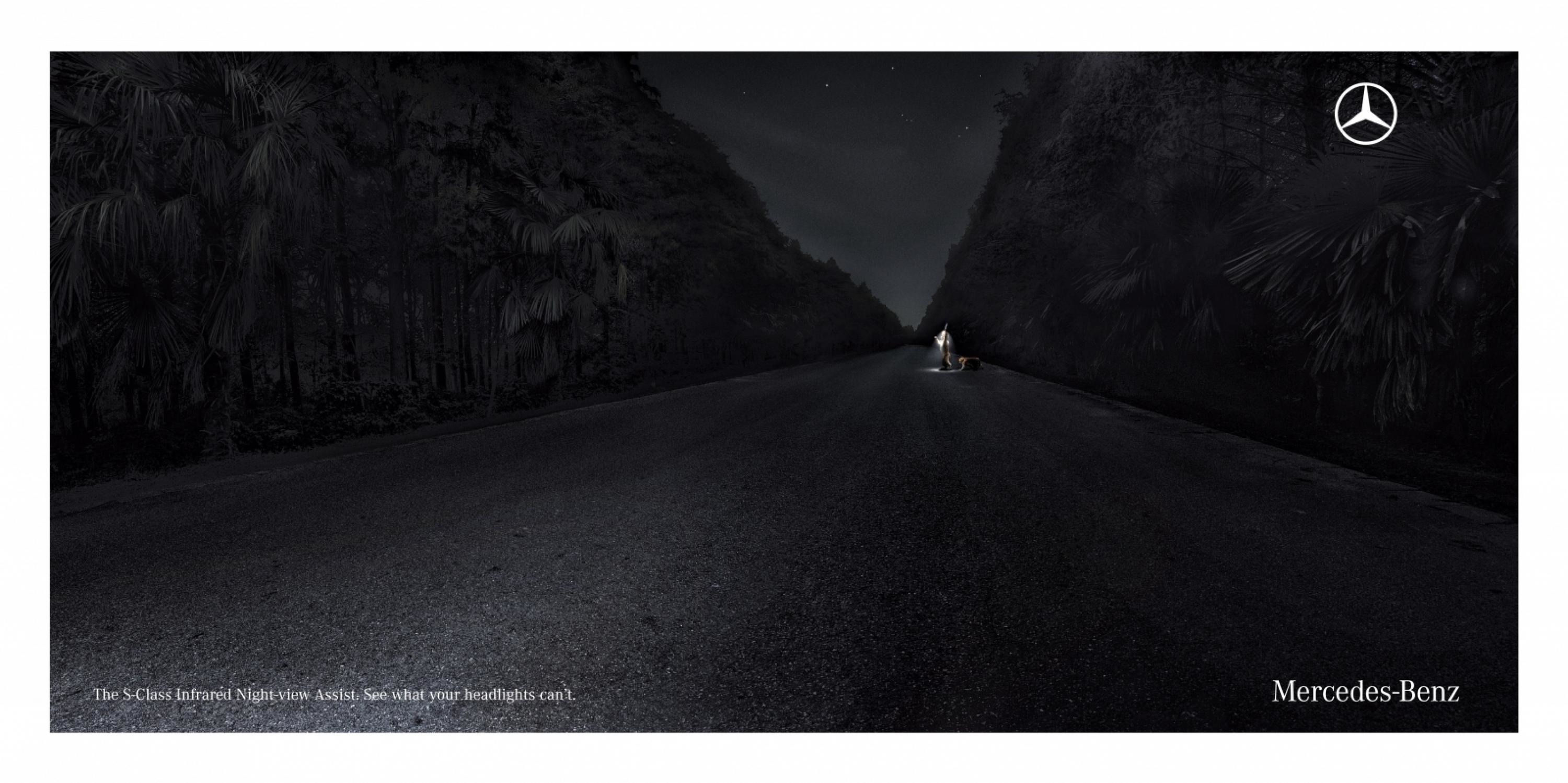 MERCEDES-BENZ S-CLASS / INFRARED NIGHT-VIEW ASSIST | Campaign | THE WORK