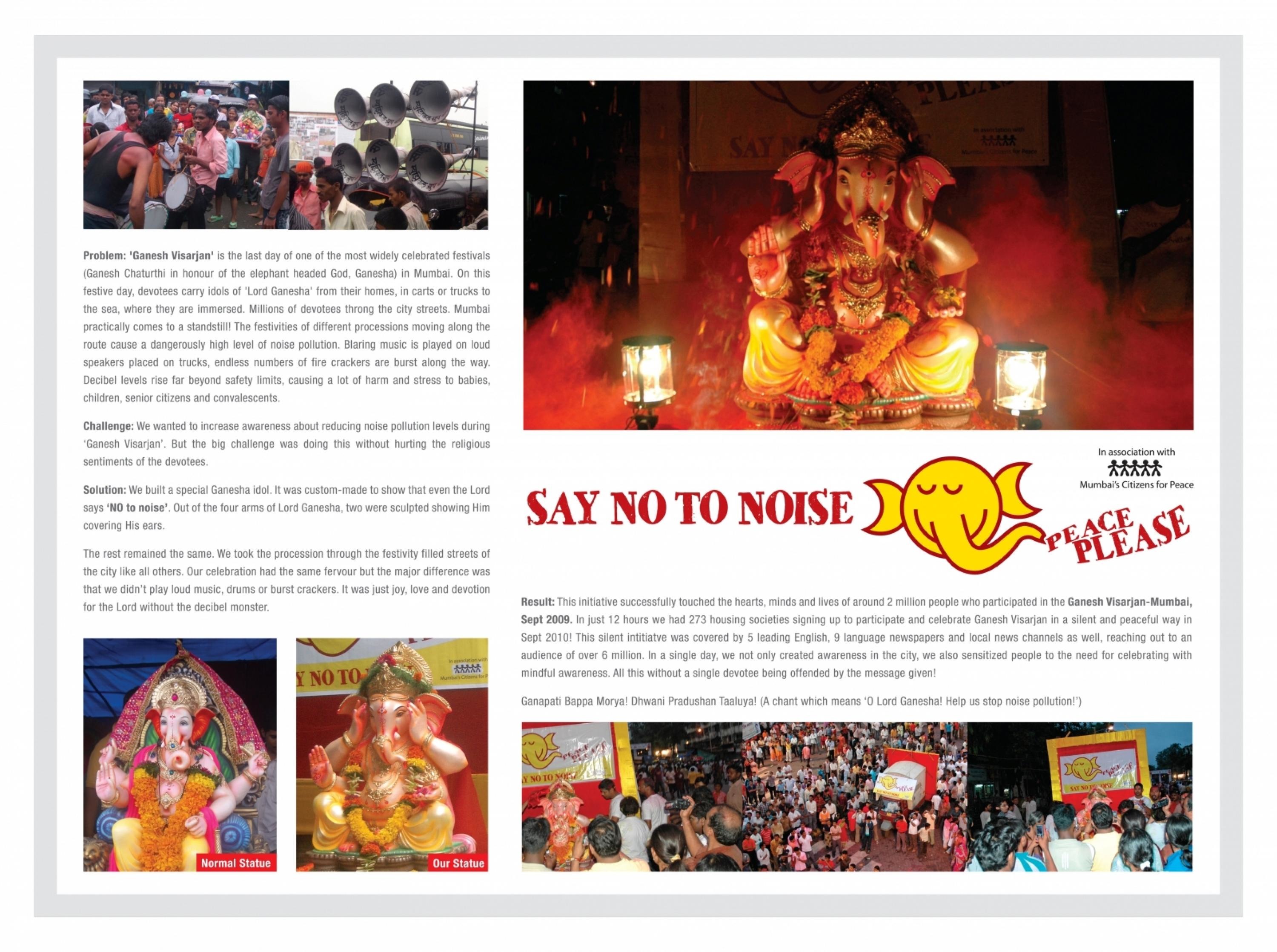 NOISE POLLUTION CAMPAIGN | Campaign